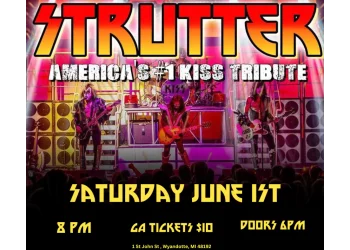 STRUTTER - KISS TRIBUTE, Starts on Saturday, Jun 1st 2024, 8:00pm EDT ...